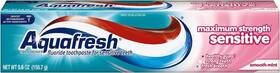 32432 AQUAFRESH Maximum Toothpaste Sensitive Pack